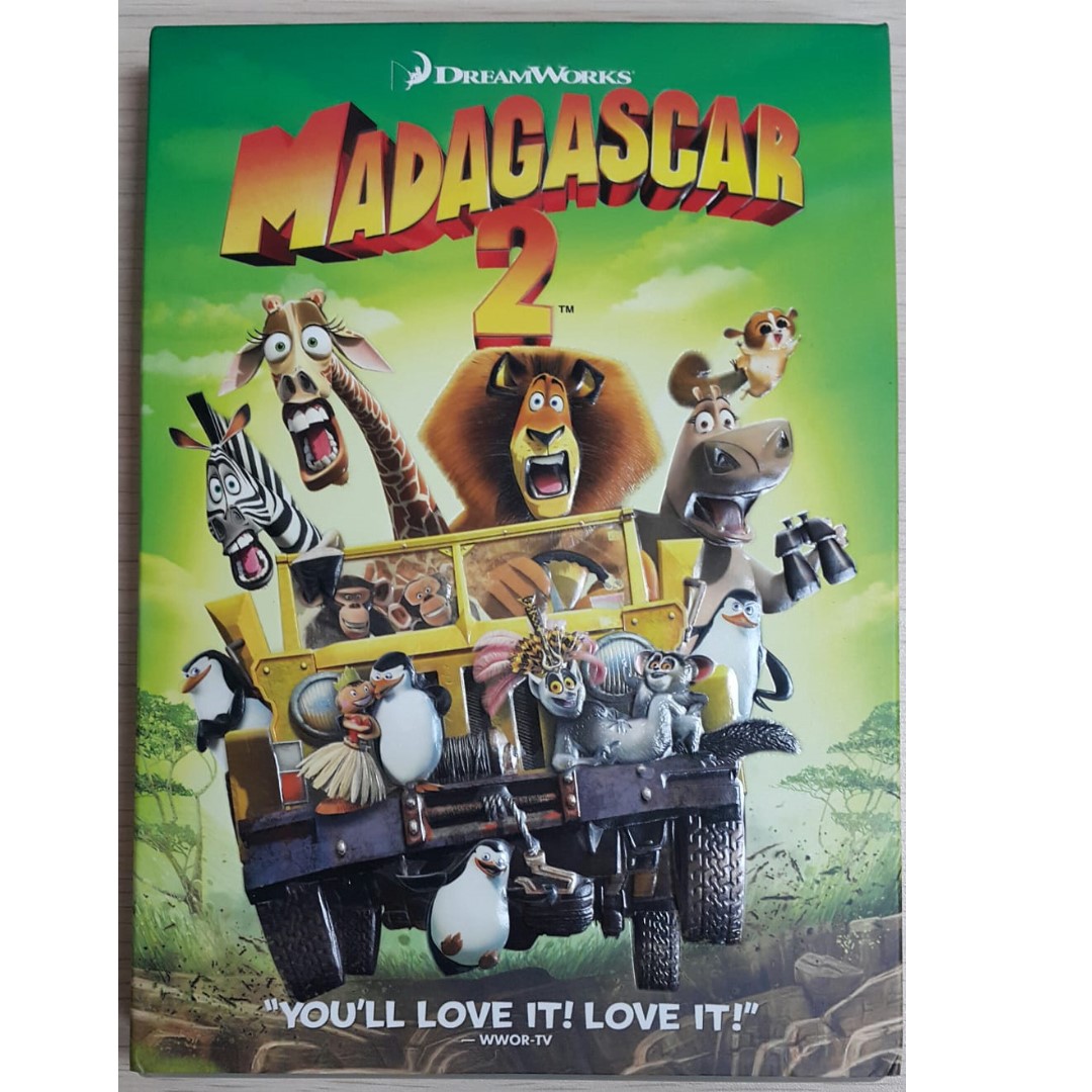 DVD 荒失失奇兵2 Madagascar: Escape 2 Africa 電影 粵語配音 中文字幕 動畫 動漫 卡通片 包平郵, 興趣及遊戲, 音樂、樂器 & 配件, 音樂與媒體 - CD ...