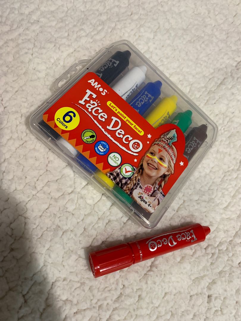 Face crayon / Crayon muka, Desain & Kerajinan Tangan, Karya Seni di ...