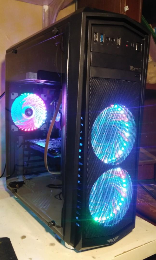 PC i5 + GTX GAMING & DESIGN with WiFi | CPU or FULLSET Monitor Complete ...