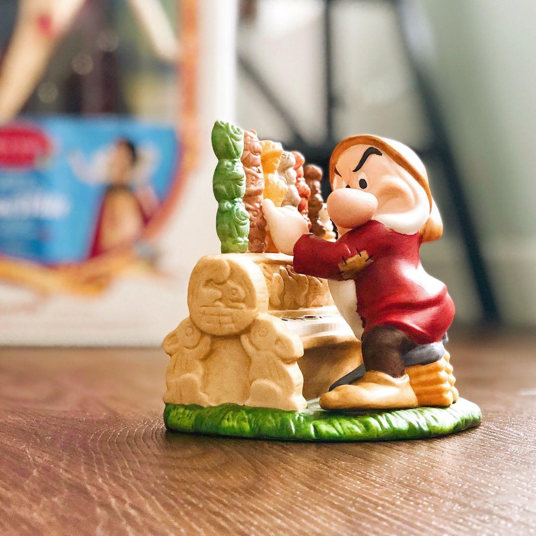 Grumpy figure porcelain from Disney’s Snow White and The Seven Dwarfs ...