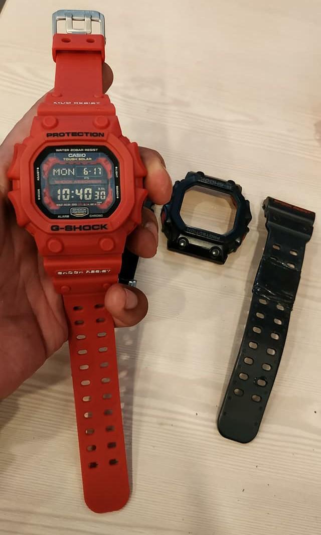 KING OF G-shock/ GX-56 strap and bezel, Men's Fashion, Watches ...