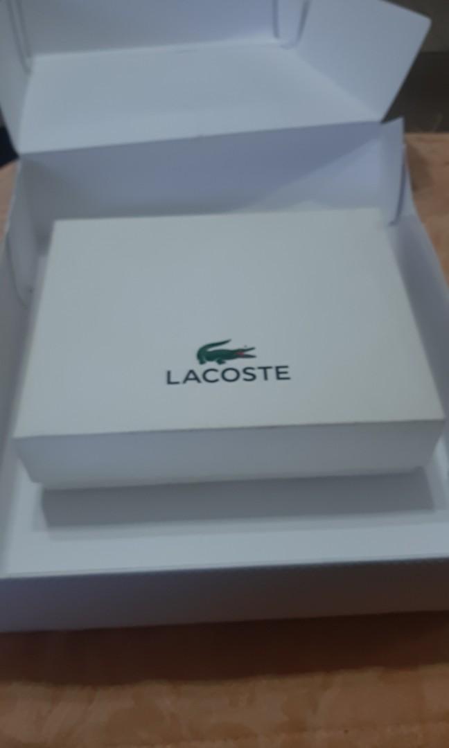 Lacoste tri wallet (red), Women's Fashion, Bags & Wallets, Wallets ...