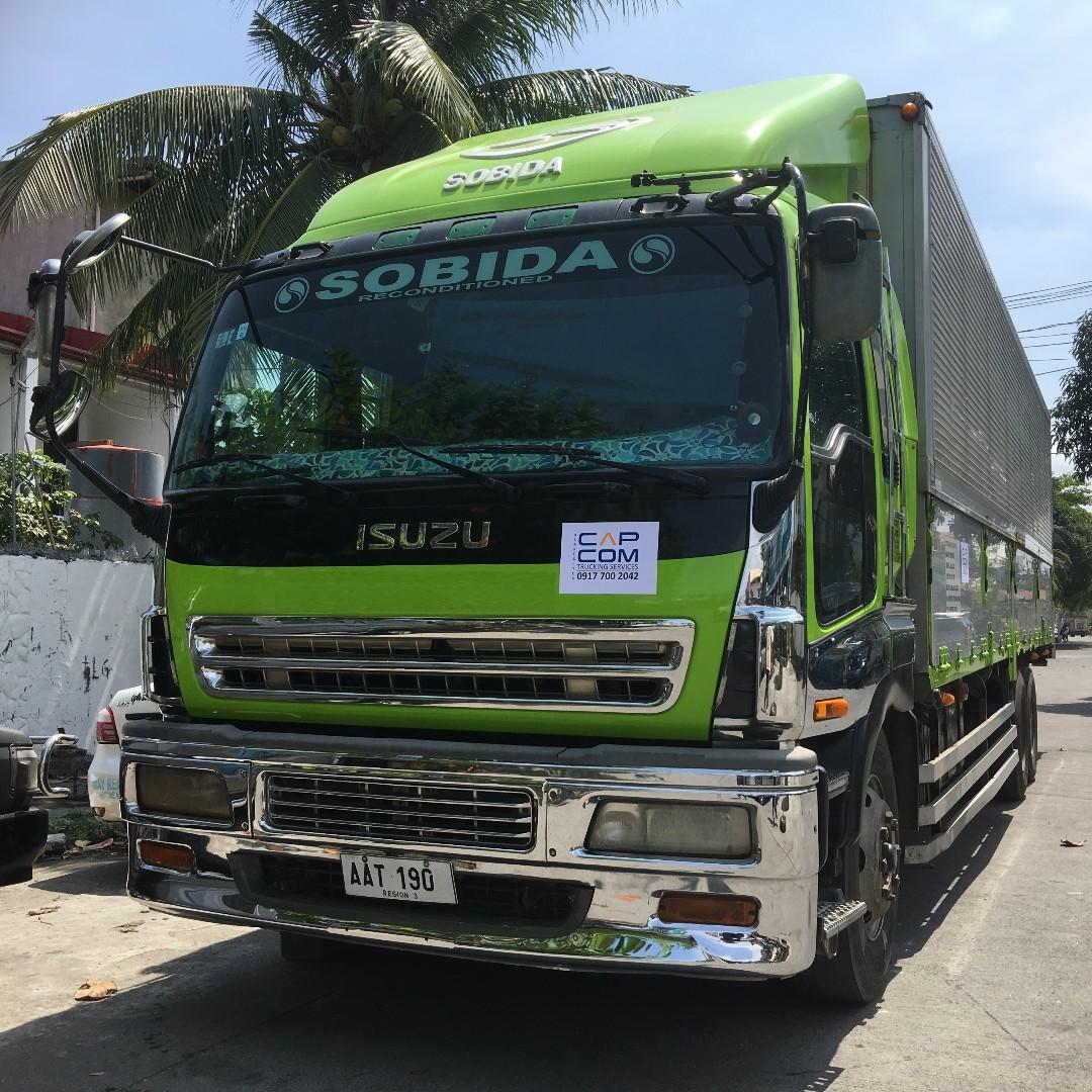 Lipat bahay truck for rent 6 wheeler closed van 10 wheeler wing van ...