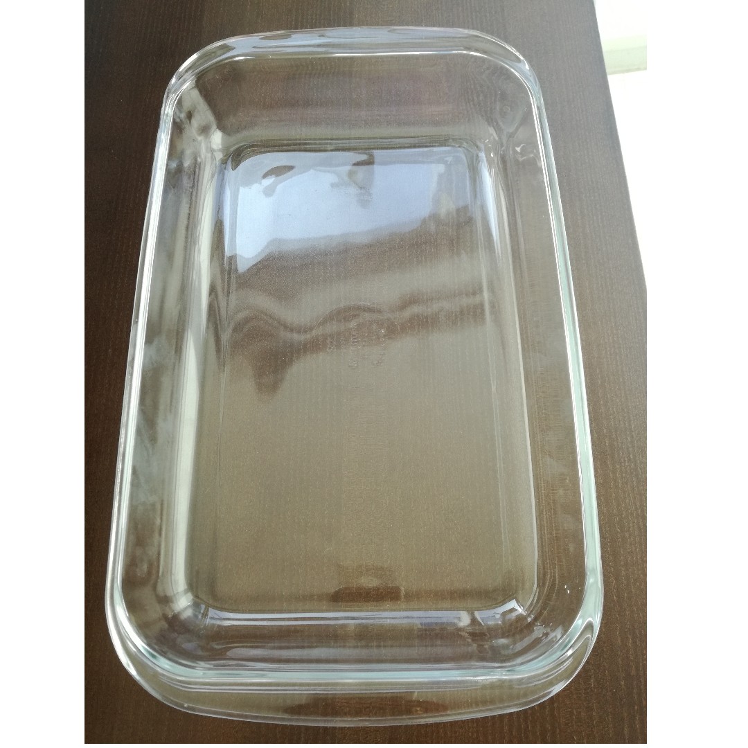 Marinex Glass Baking/serving rectangular Glass dish, Home Appliances ...