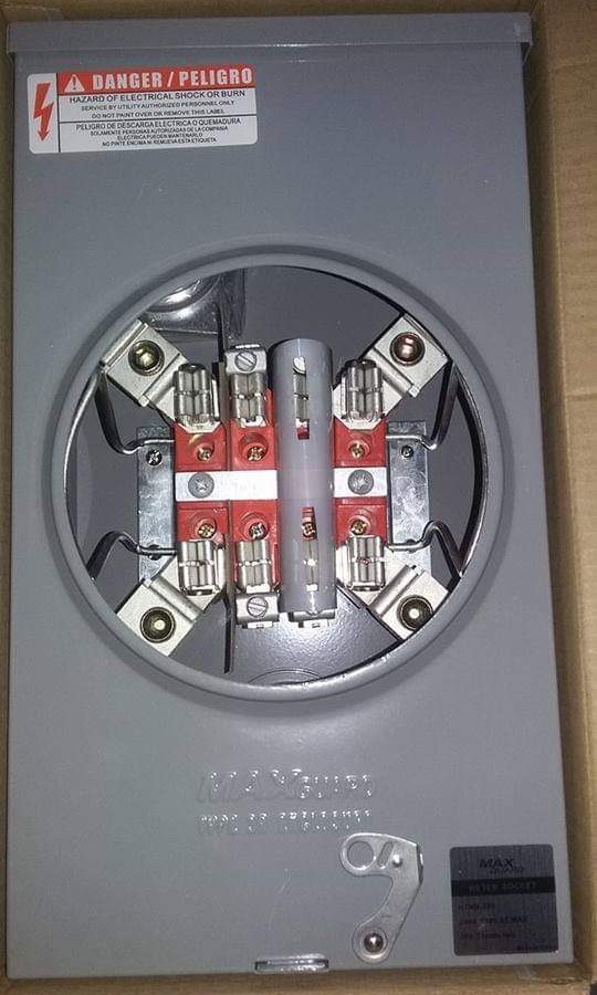 Meter base, Commercial & Industrial, Construction & Building Materials ...