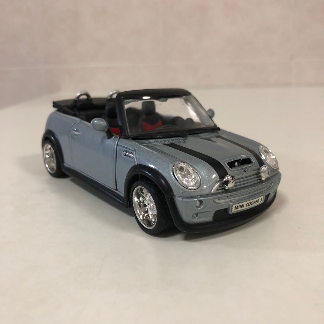 Mini Cooper S Cabrio Convertible Toy Car, Hobbies & Toys, Toys & Games ...