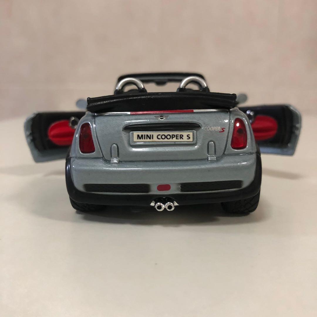 Mini Cooper S Cabrio Convertible Toy Car, Hobbies & Toys, Toys & Games ...