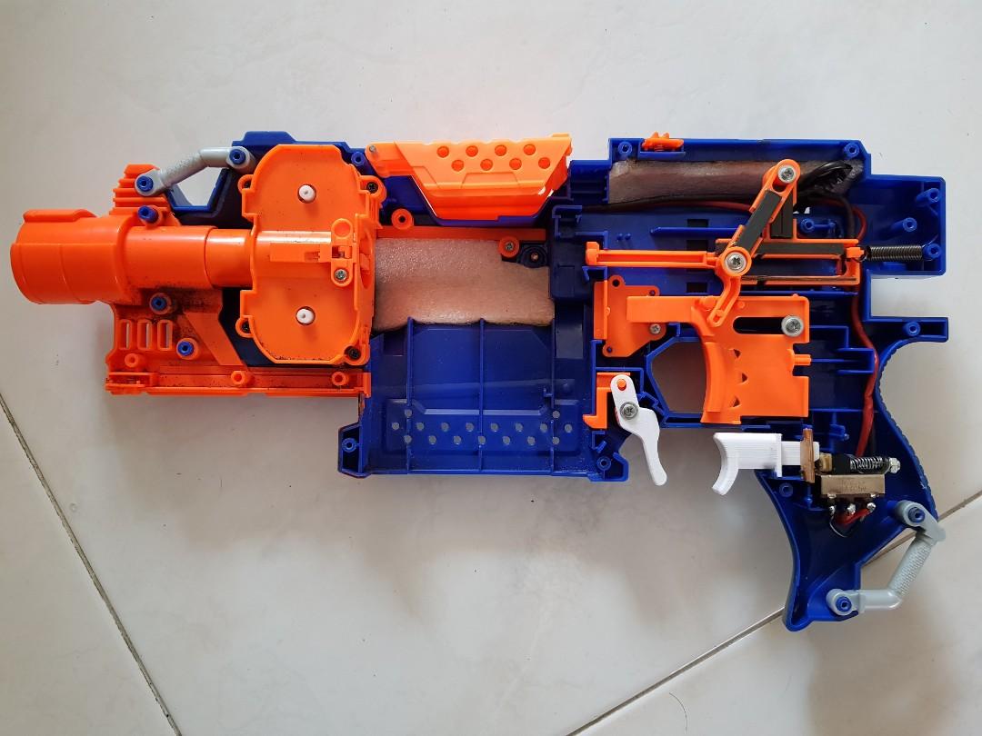 Modded Nerf Stryfe (1S Setup), Hobbies & Toys, Toys & Games on Carousell