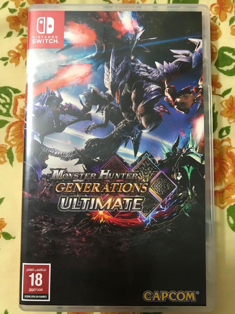 Monster Hunter Generations Ultimate (Nintendo Switch), Video Gaming ...