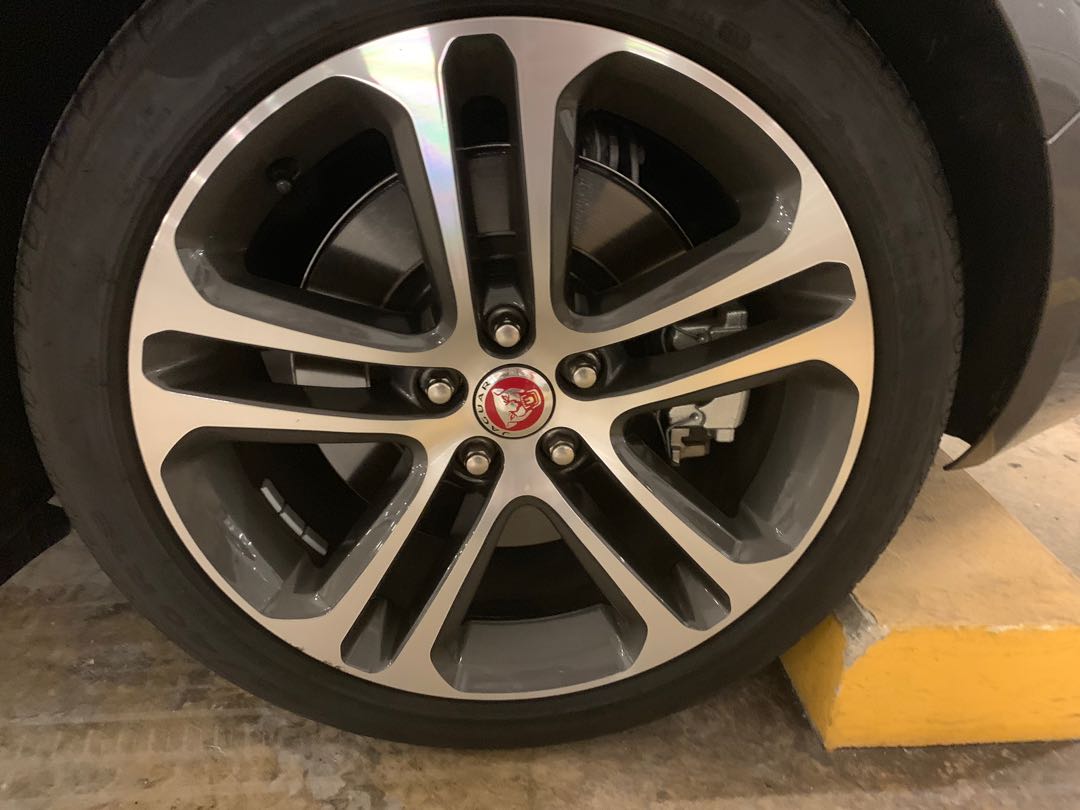 WTS Original Jaguar XE 18 inch Templar rims with Tyres, Car Accessories ...