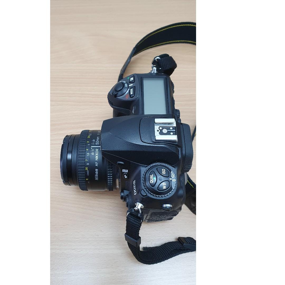 NIKON D200 + AF NIKKOR 50mm F1.8 + SB 600 Flash, Photography, Cameras ...