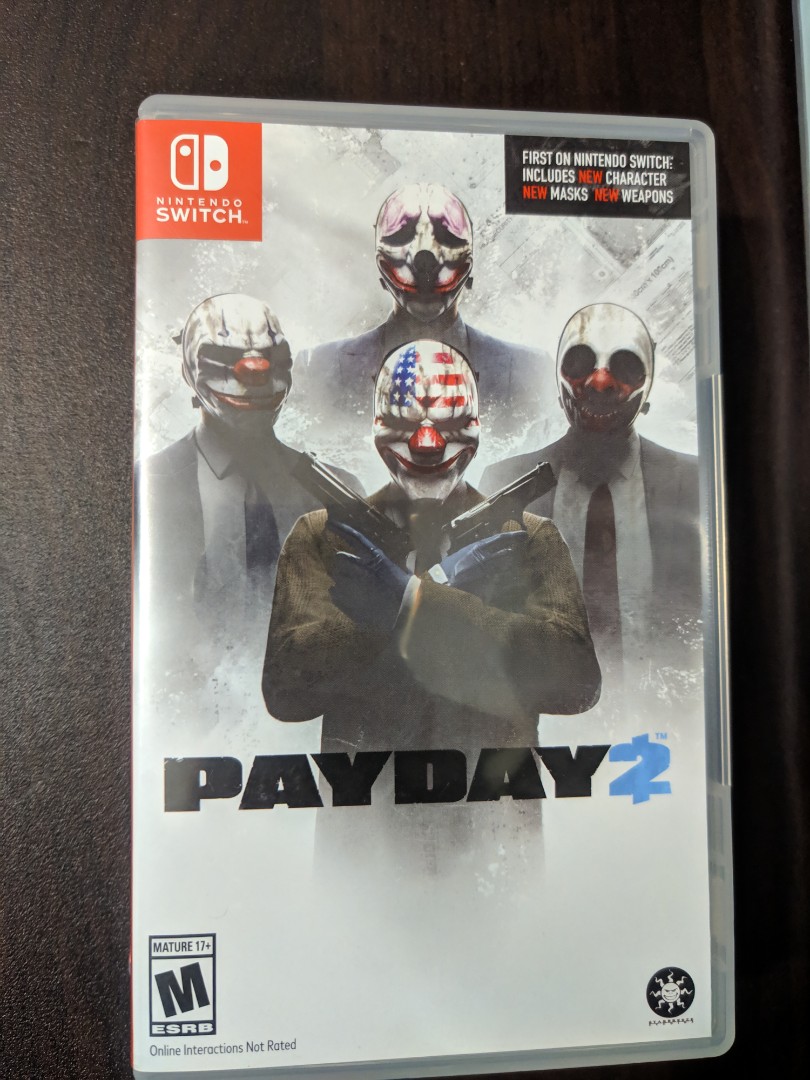 Payday 2 Nintendo Switch, Toys & Games, Video Gaming, Video Games on ...