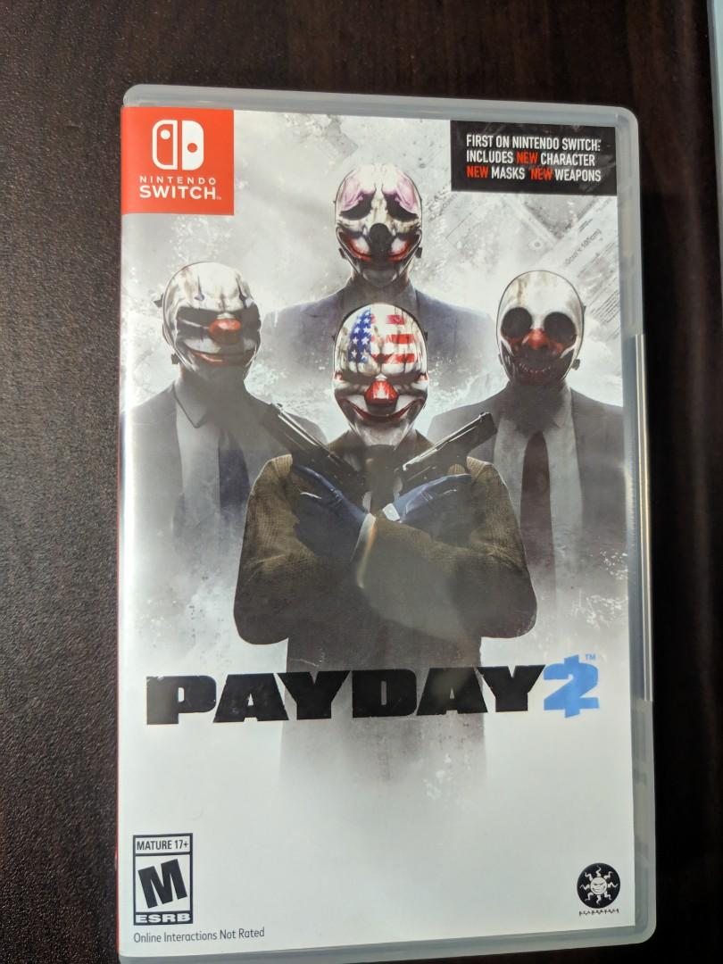Payday 2 Nintendo Switch, Toys & Games, Video Gaming, Video Games on ...