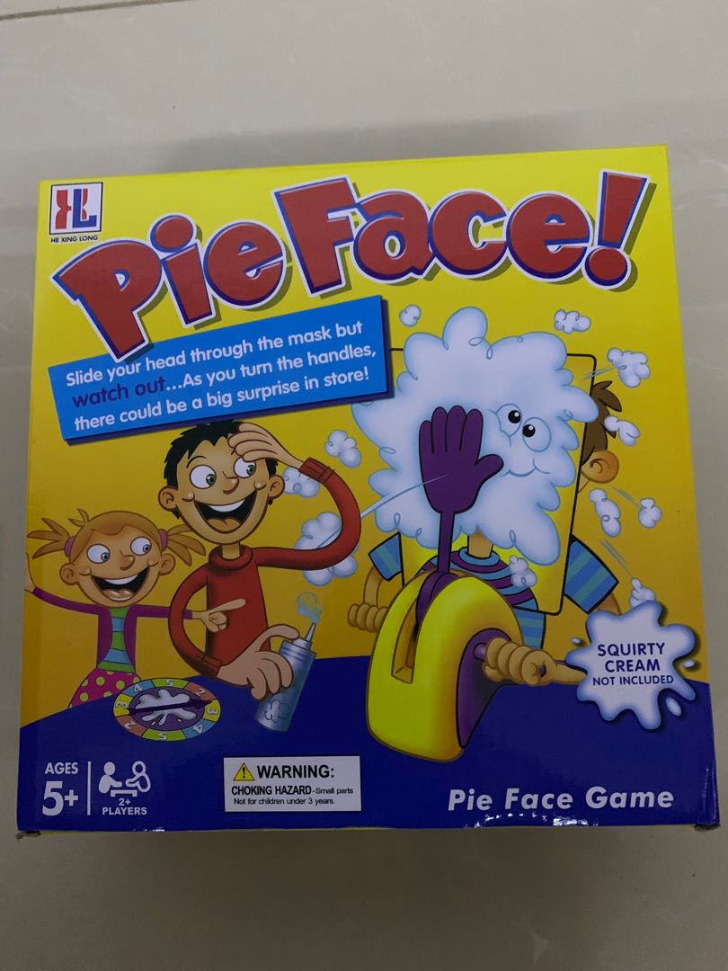 Pie Face Game, Hobbies & Toys, Toys & Games on Carousell