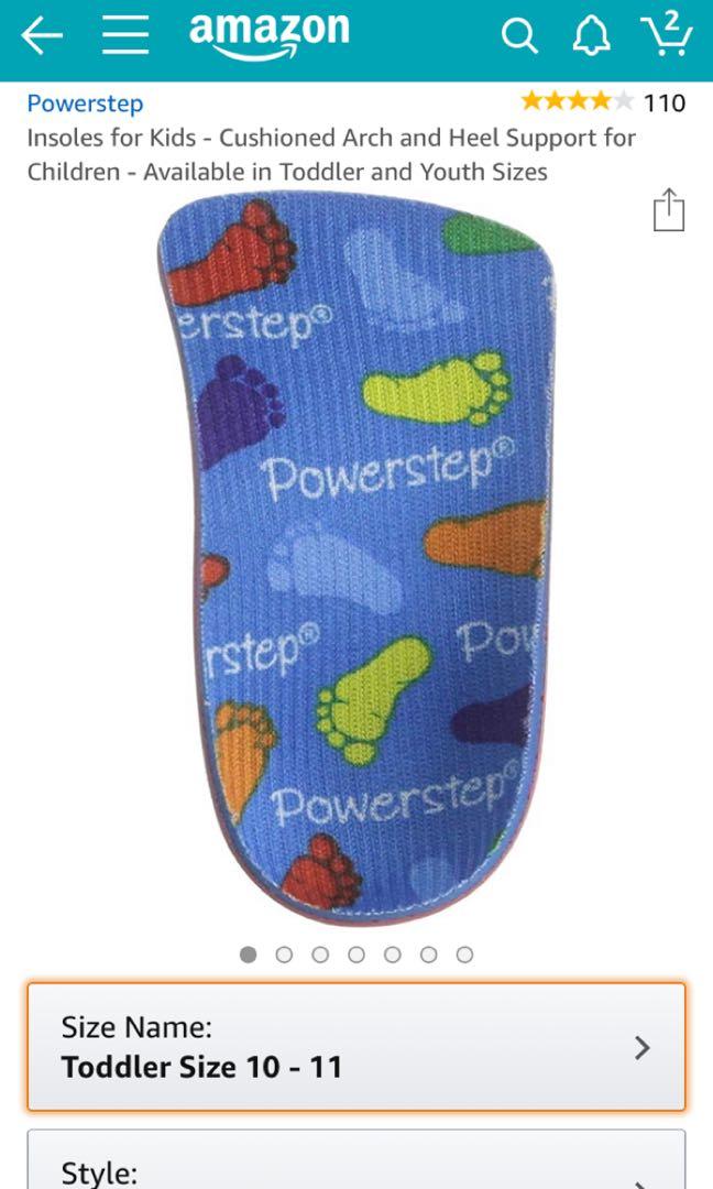 Power step power kids pediatric orthotic support, Babies & Kids, Going ...
