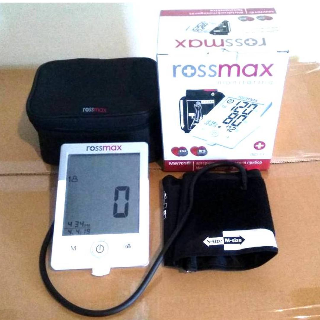 Rossmax MW701f Blood Pressure Monitor, Health & Nutrition, Health Monitors & Weighing Scales on ...