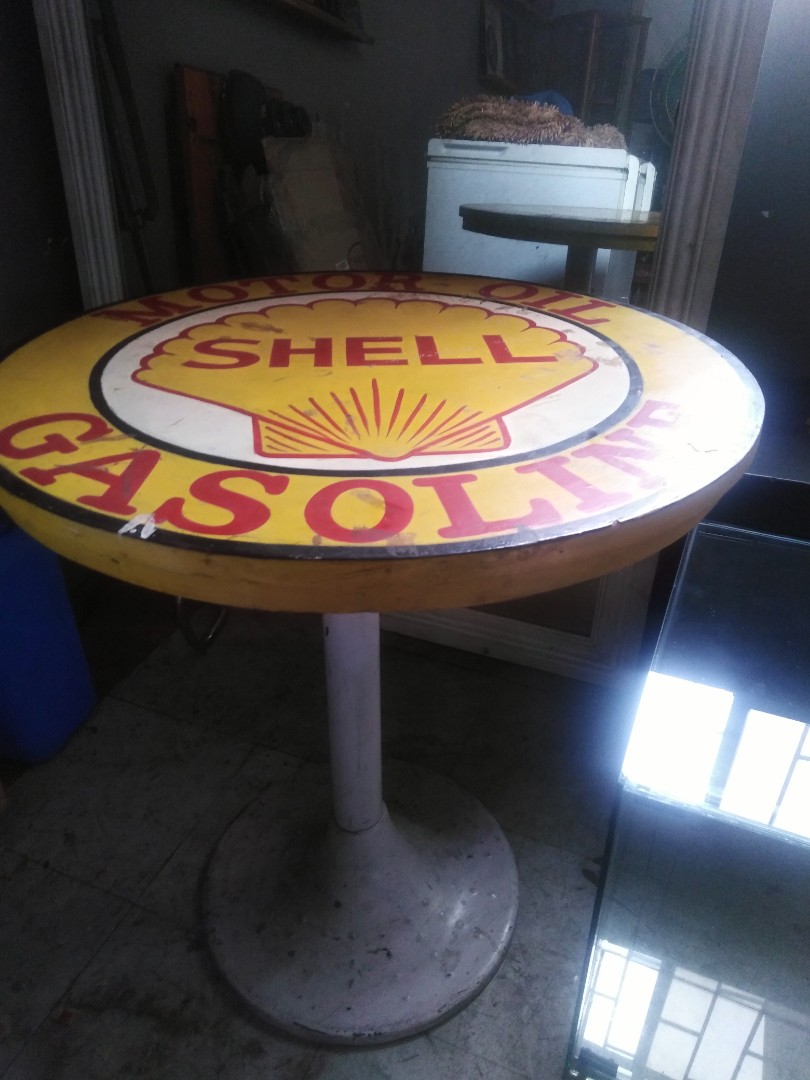 Shell gasoline table, Hobbies & Toys, Memorabilia & Collectibles ...