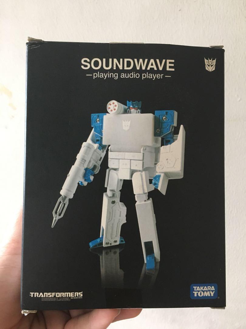 Soundwave/soundblaster mp3 player toy, Hobbies & Toys, Toys & Games on ...