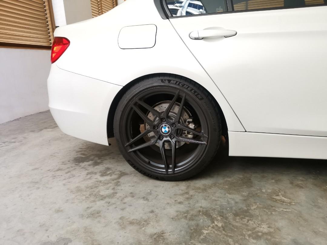 Staggered 19" BMW wheel, Car Accessories, Tyres & Rims on Carousell