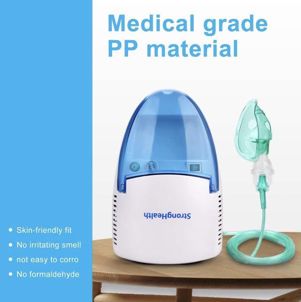 StrongHealth Compressor Nebulizer machine System Compact Vaporizer Cool ...