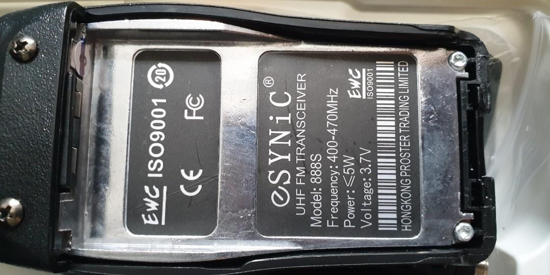 Synic walkie talkie, Mobile Phones & Gadgets, Walkie-Talkie on Carousell