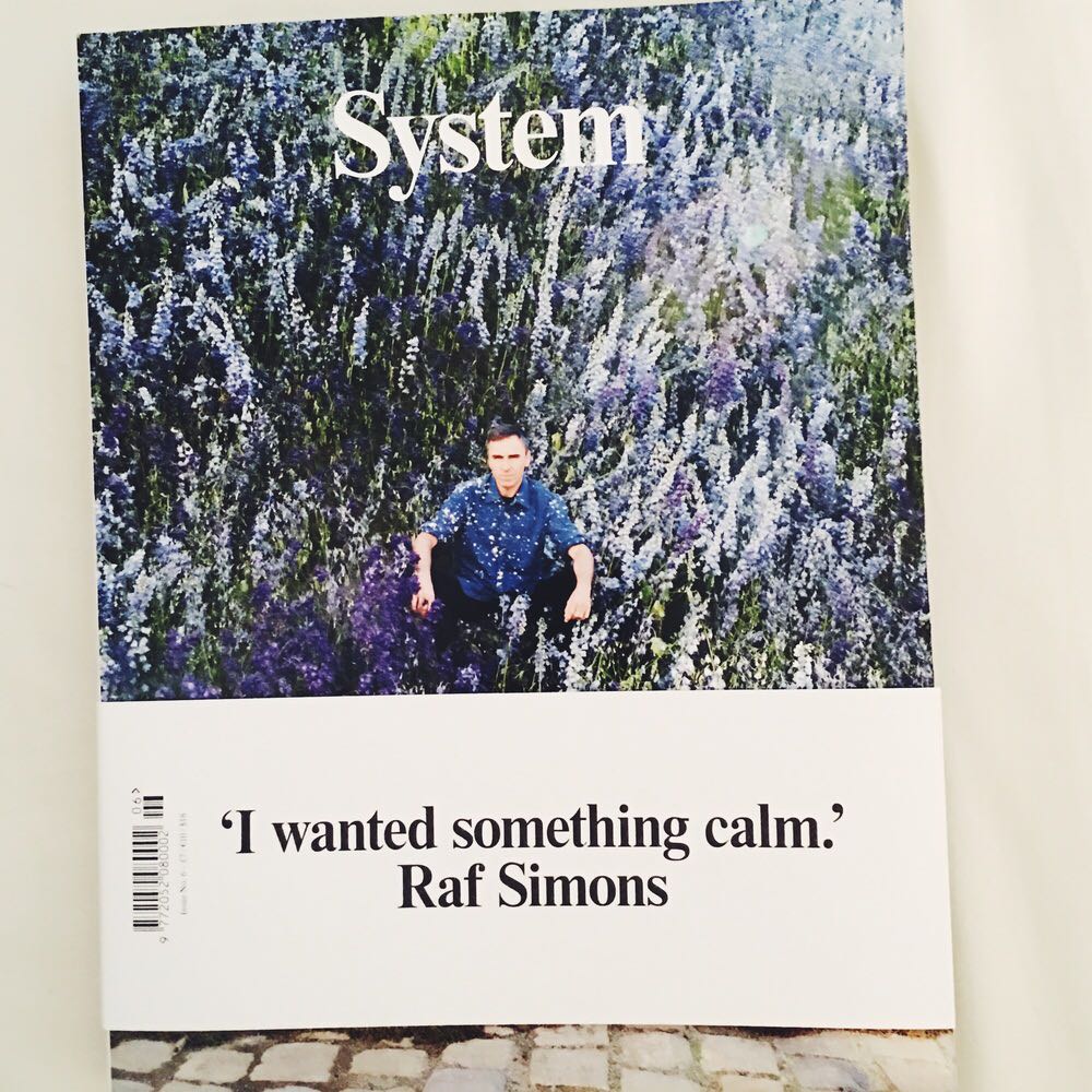 System Magazine No. 6: Raf Simons, Hobbies & Toys, Books & Magazines ...