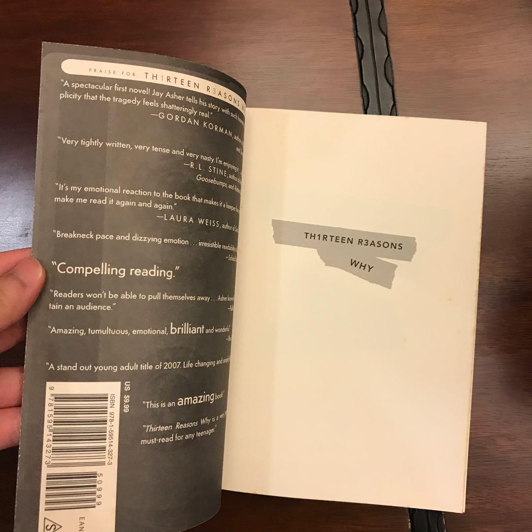 Thirteen reasons why Jay Asher, Hobbies & Toys, Books & Magazines ...