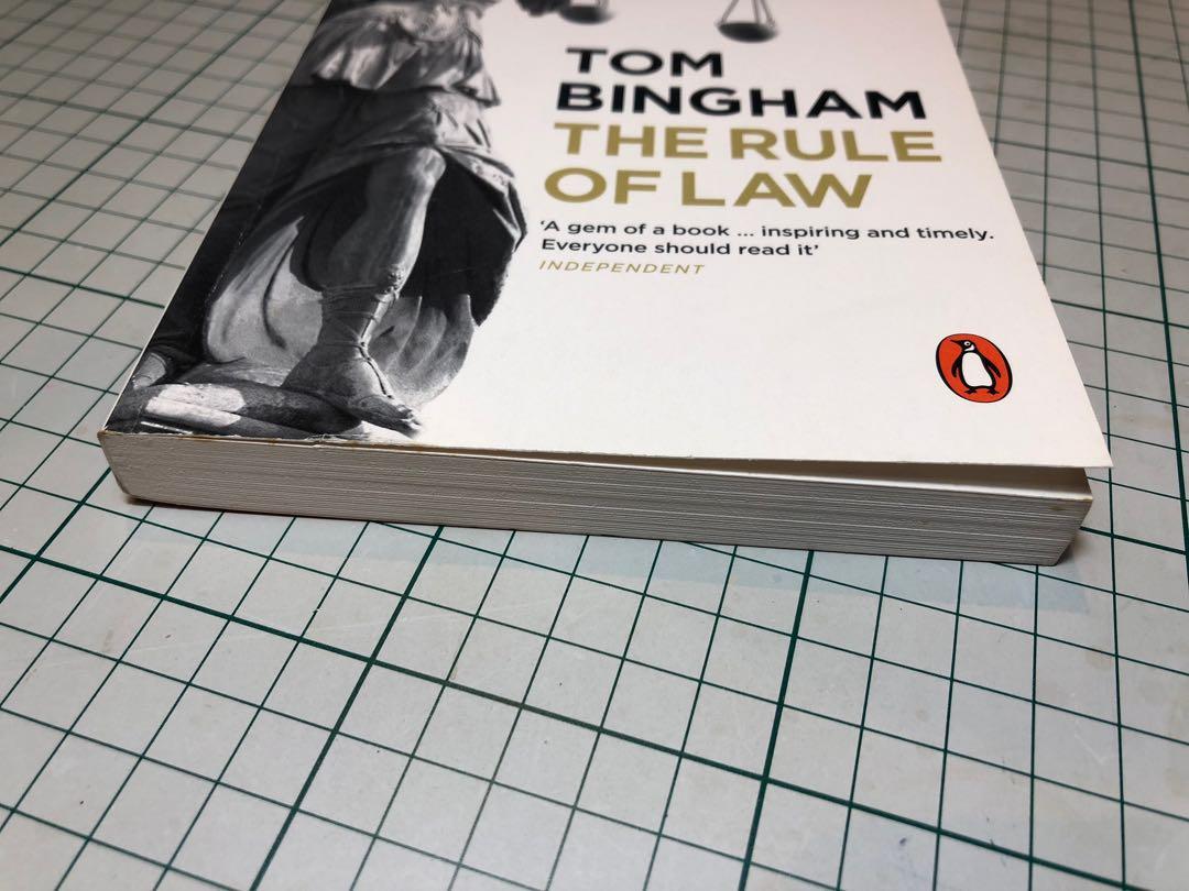 Tom Bingham: The Rule of Law, Hobbies & Toys, Books & Magazines ...