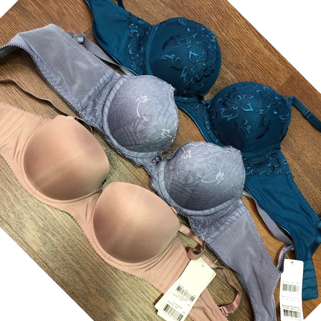 Triumph 75B Bra x3 (BNIB), Women's Fashion, New Undergarments ...