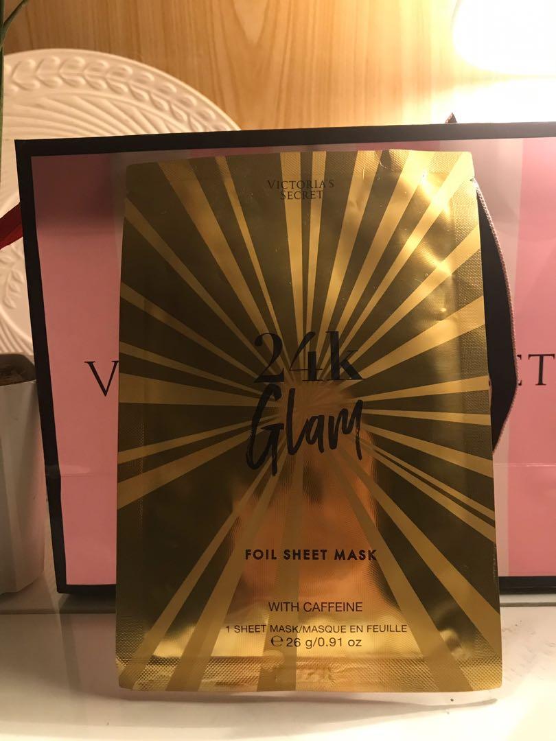 Victorias Secret facial sheet mask, Beauty & Personal Care, Face, Face ...