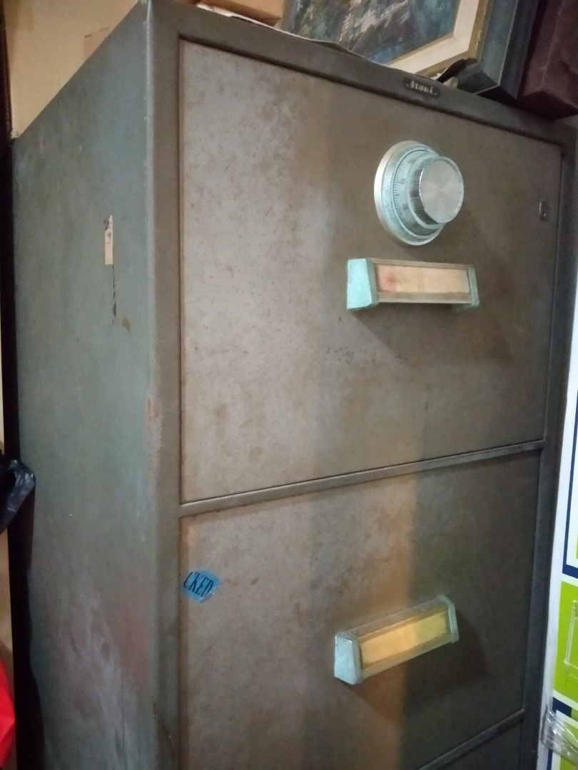 Vintage Itoki Office Safe, Everything Else on Carousell
