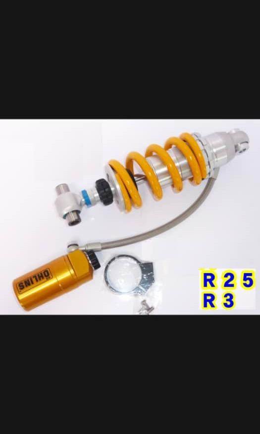 Yamaha R3 Ohlins Monoshock Original Asia, Motorcycles, Motorcycle Apparel on Carousell