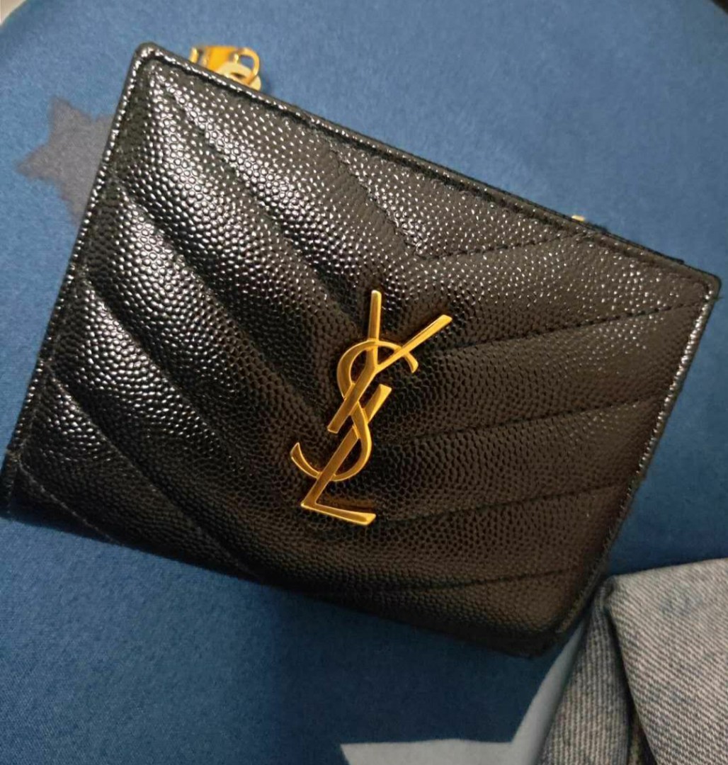 YSL Wallet Authentic, Luxury, Bags & Wallets on Carousell