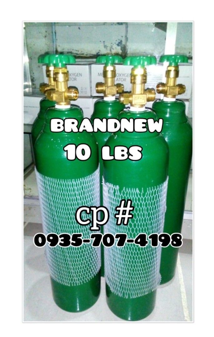 10lbs medical oxygen tank Also Regulator available, Beauty & Personal ...