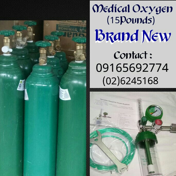 15pounds with Regulator Medical Oxygen Tank, Beauty & Personal Care ...