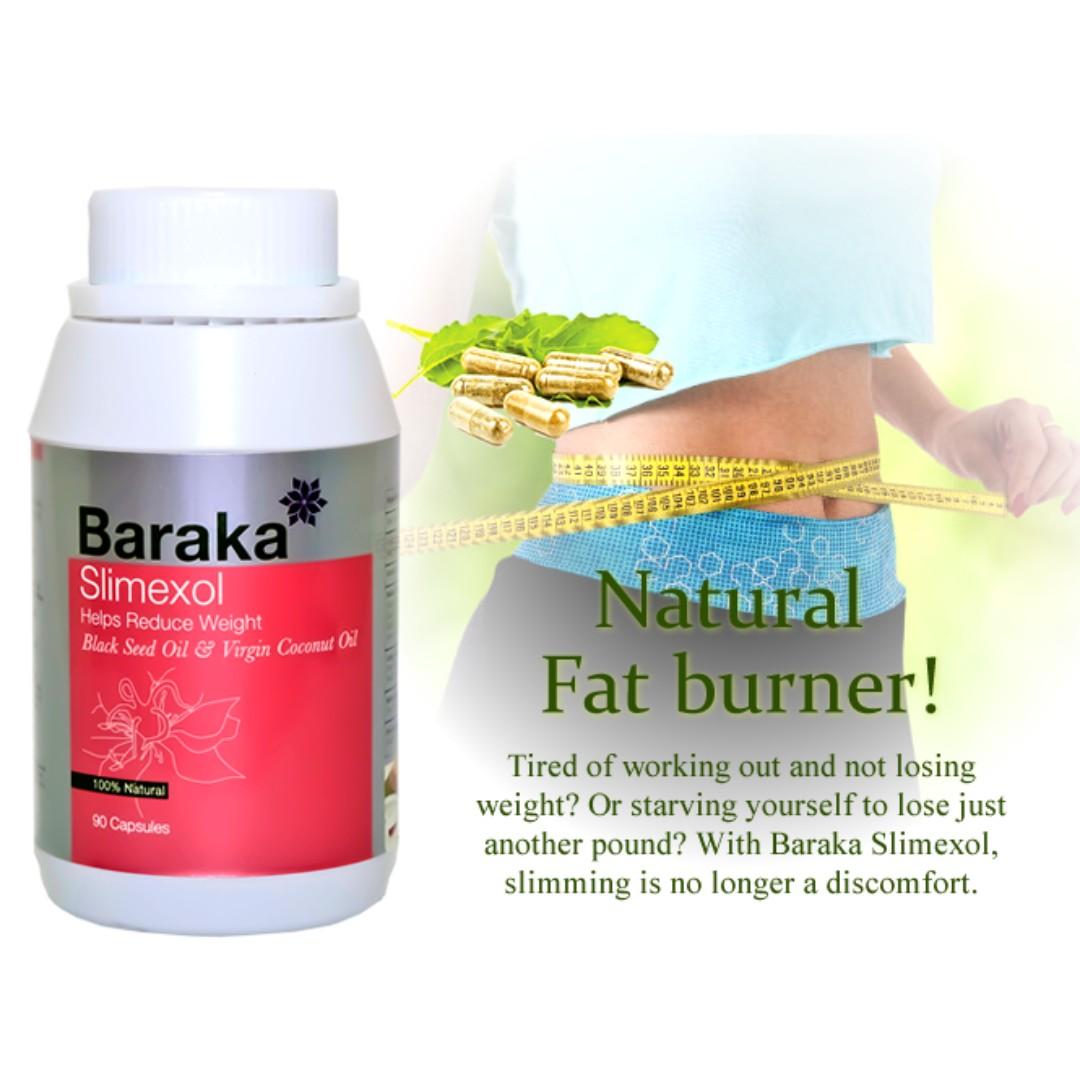 Fast Weight Reduction Baraka Slimexol 90 Capsules 100% Natural, Health ...