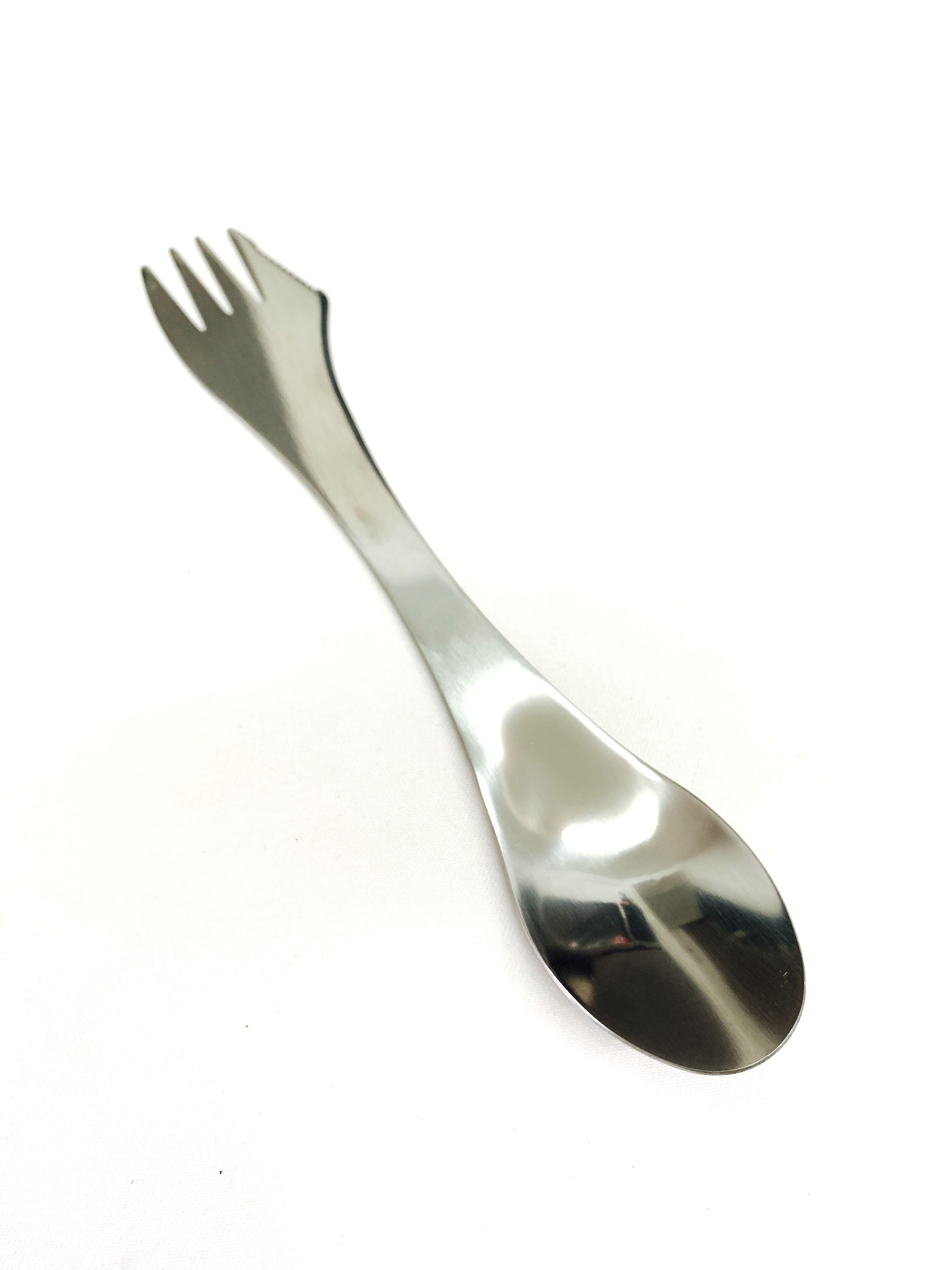 Brand New 3 In 1 Functional Outdoor Ultralight Stainless Steel Spork ...