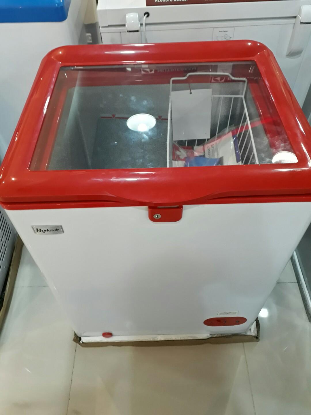 Markes Chest Type Freezer Glass Top and Curved 4cuft 7cuft 9.5cuft ...