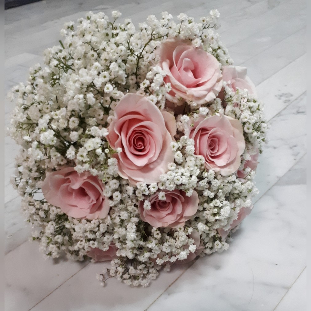 Bridal handheld flower, Hobbies & Toys, Stationery & Craft, Flowers ...