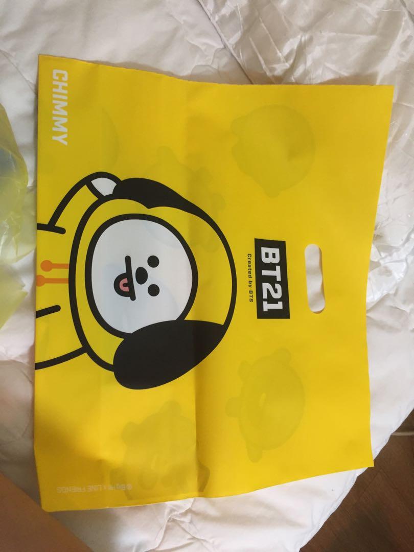 BT21 plastic bags, Hobbies & Toys, Memorabilia & Collectibles, K-Wave ...