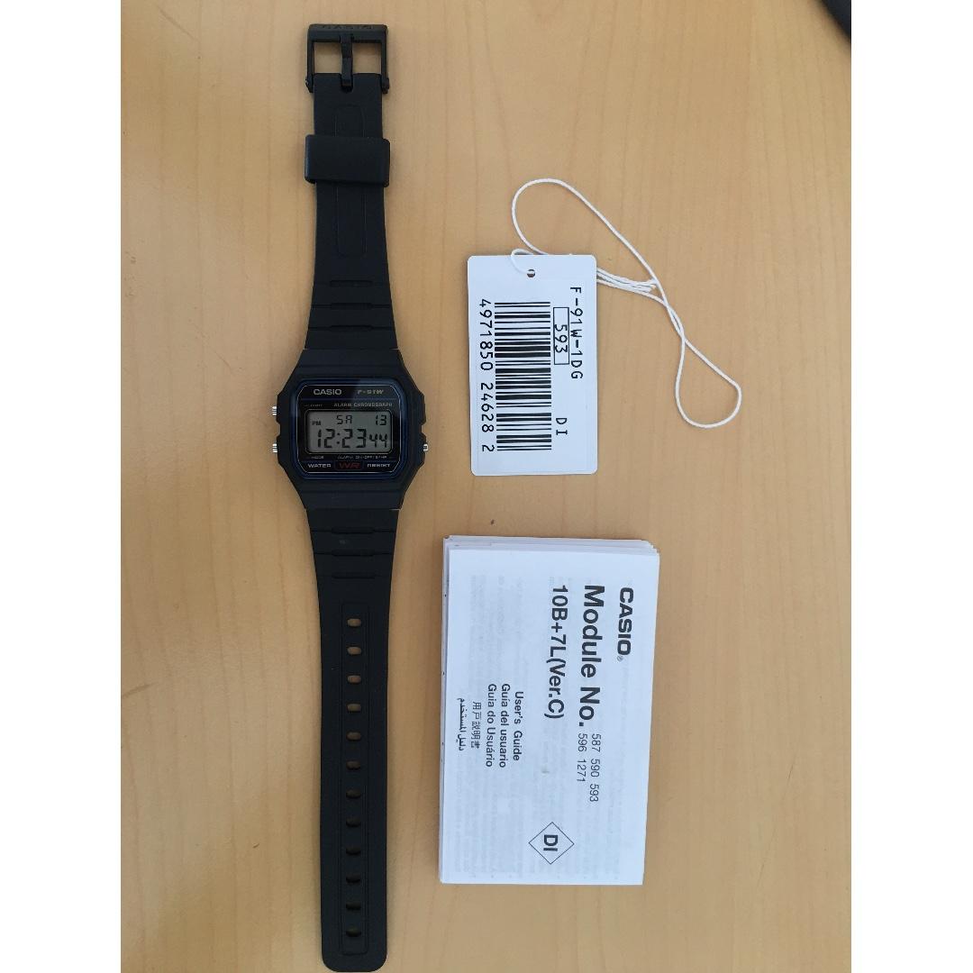 超特価SALE開催 CASIO WATCH USER'S GUIDE > MODULE No 587 - 590 593 596 127 ...