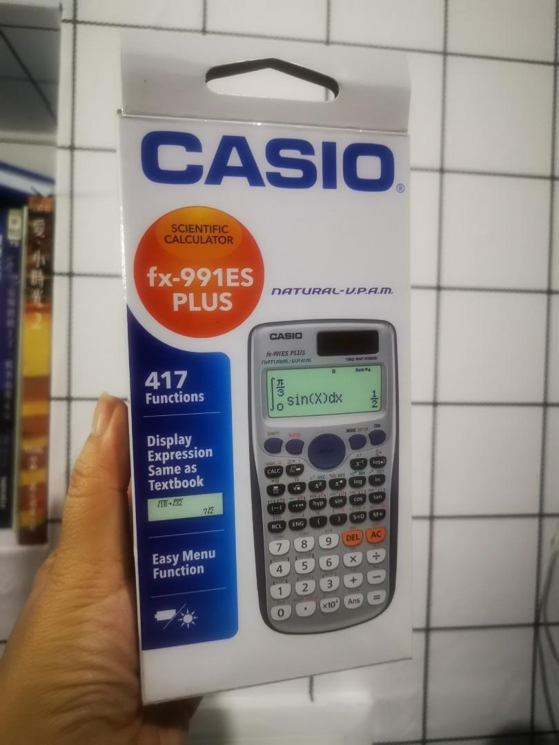 Casio Scientific Calculator FX-991ES PLUS, Hobbies & Toys, Stationery ...