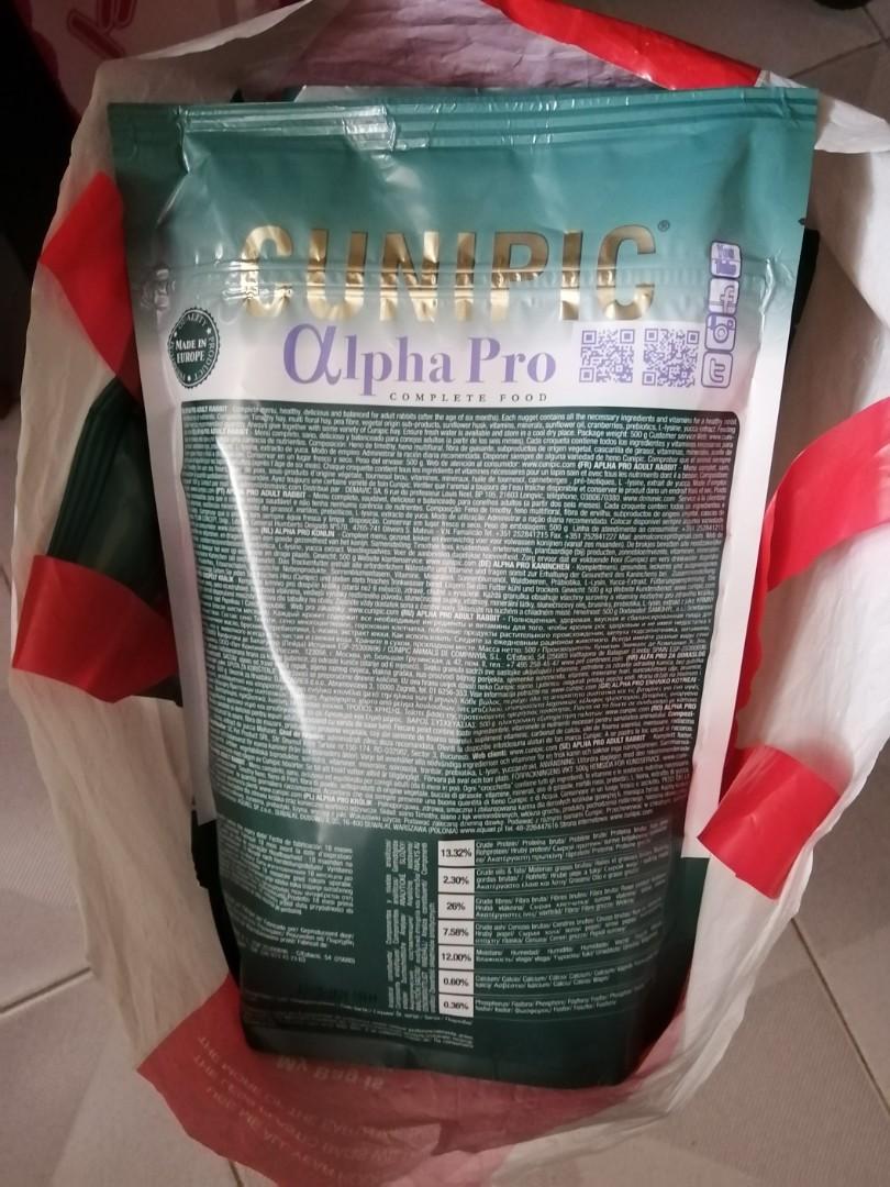 Cunipic Alpha Pro Adult Rabbit Pellets Food, Pet Supplies, Pet Food on ...