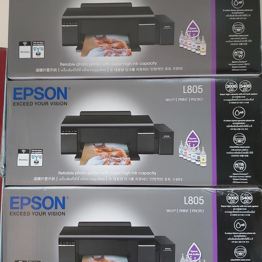 epson L805 fast photo printer @ cebu ink-toner well, Computers & Tech ...