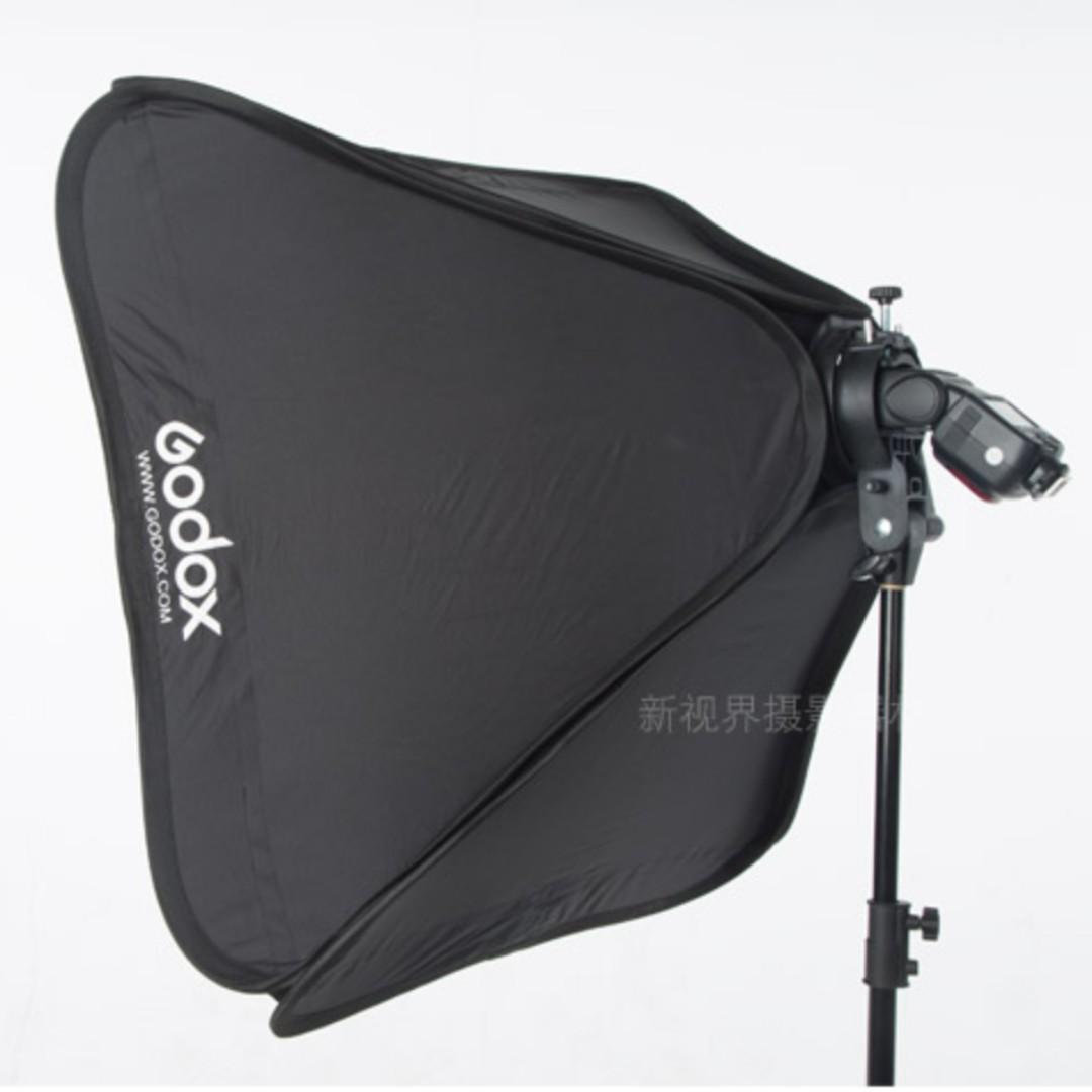 Godox portable 40*40cm soft light box, Photography, Camera Accessories ...