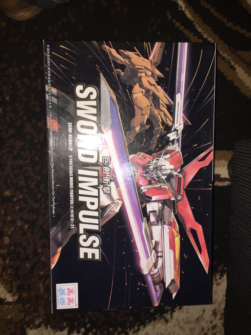 Gundam SWORD IMPULSE, Hobbies & Toys, Toys & Games on Carousell