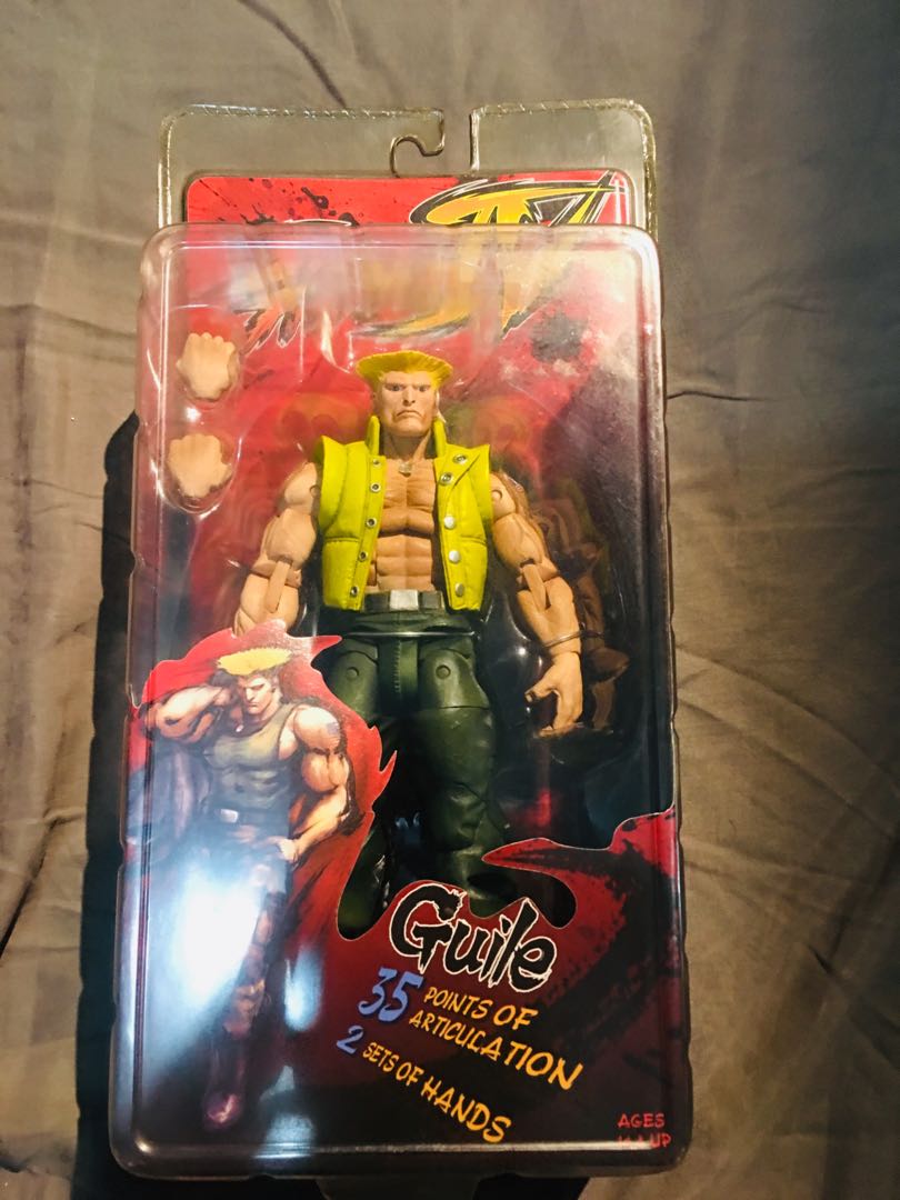 Hard to Find Street Fighter4: Guile in Charlie Costume by NECA, Hobbies ...