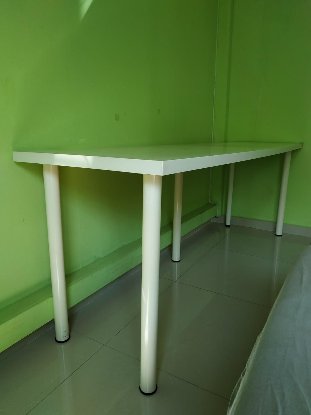 IKEA Long Table, Furniture & Home Living, Furniture, Tables & Sets on ...