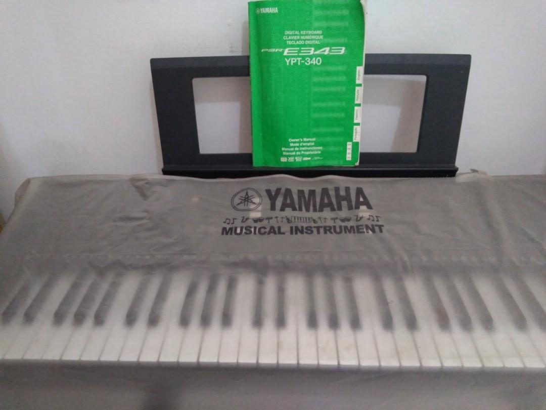 Jual Keyboard Yamaha Psr E343 Music And Media Instruments On Carousell