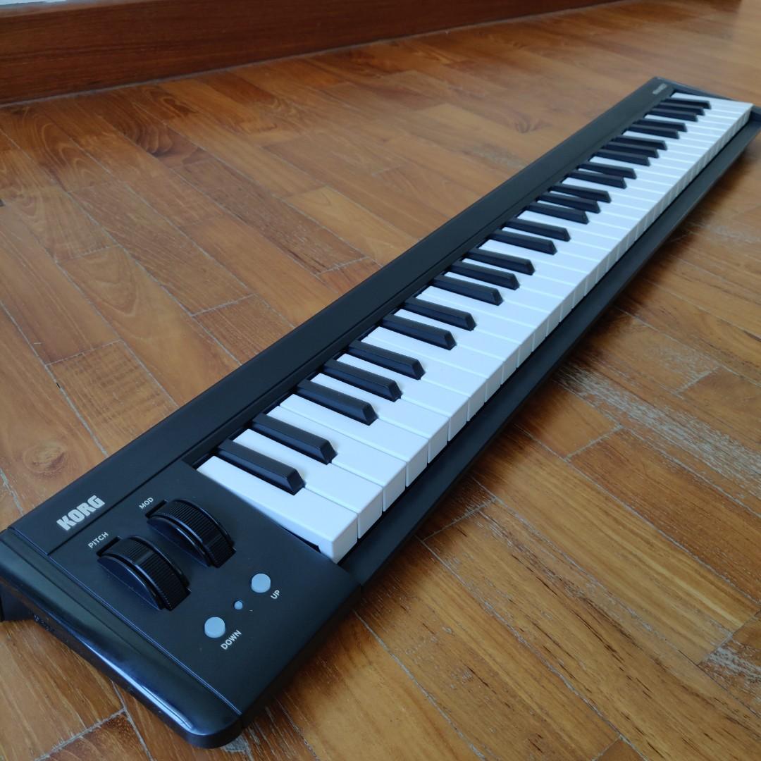 KORG microKEY2 (61-Key) MIDI Keyboard + KORG DS-1H Damper Pedal ...